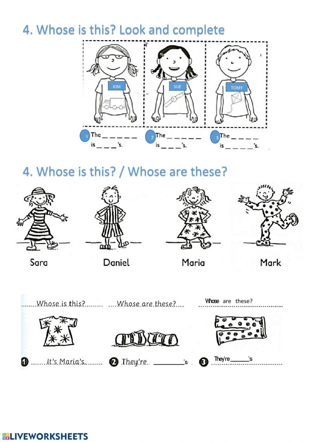 Kids Box 2 Whose and this and these 2302 | wren | Live