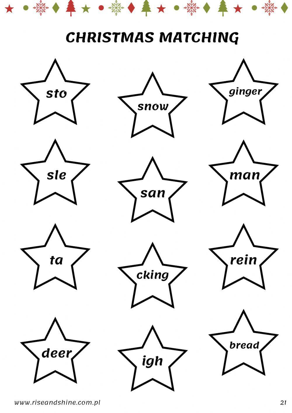 Christmas Activ… | Free Interactive Worksheets | 530263