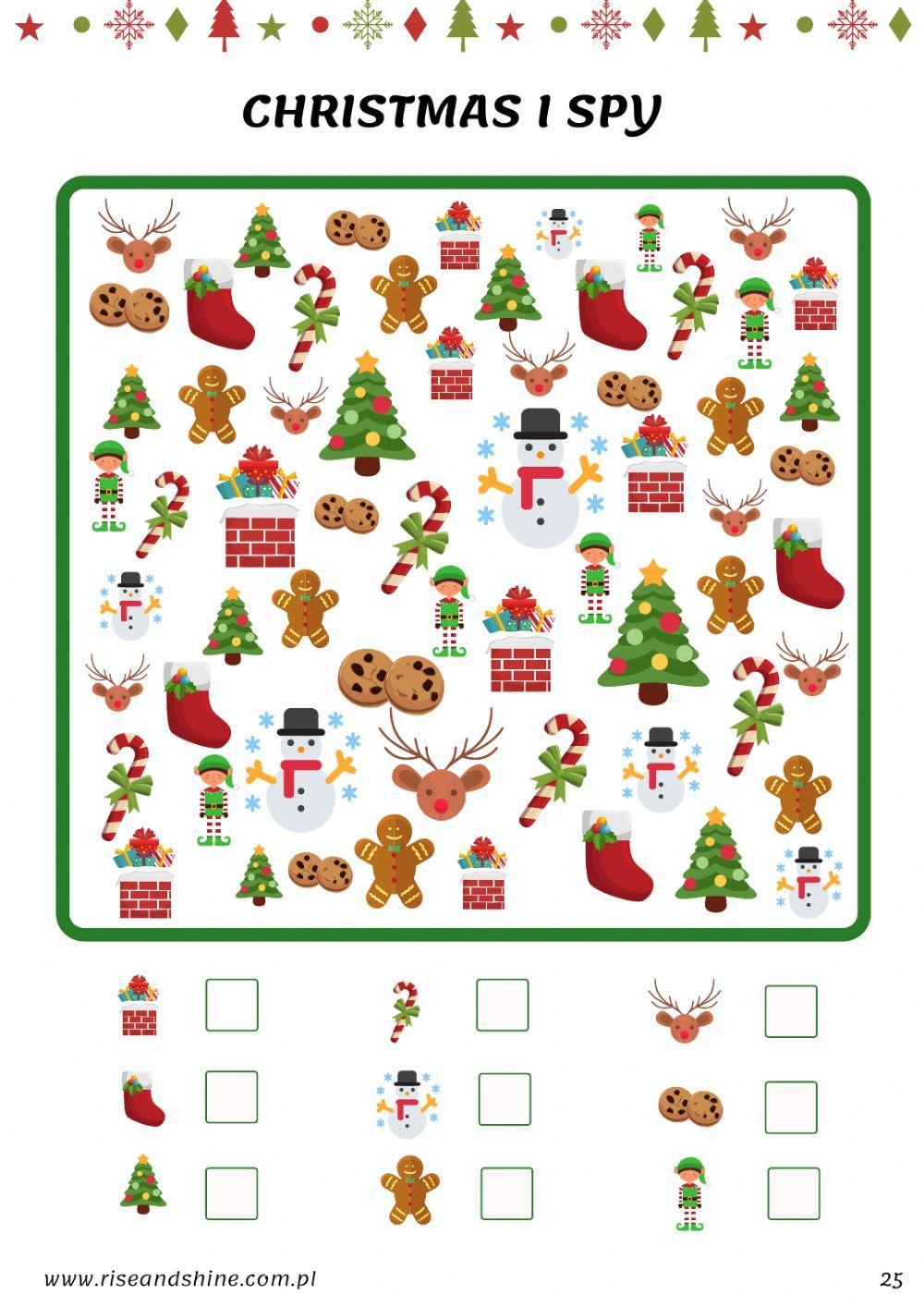 Christmas Activ… | Free Interactive Worksheets | 530263