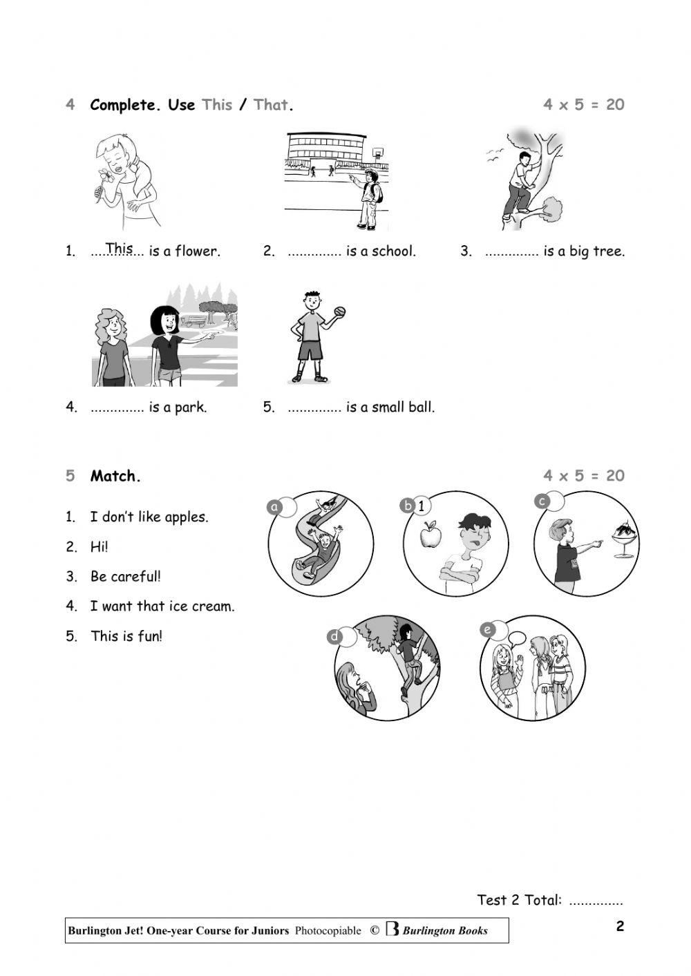 Test AB Junior Units 6-10 online exercise for | Live Worksheets