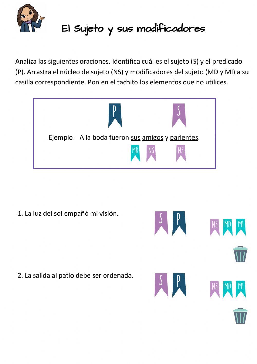 El sujeto y sus modificadores 531265 | Talía Lund | Live