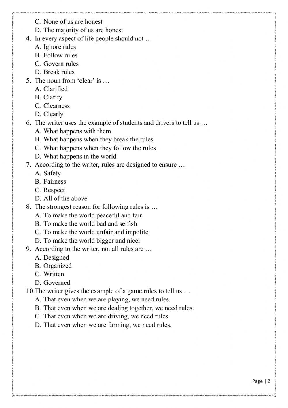 STEP PREP RCP.1 4463447 | HABIB ZAKZAK | Live Worksheets