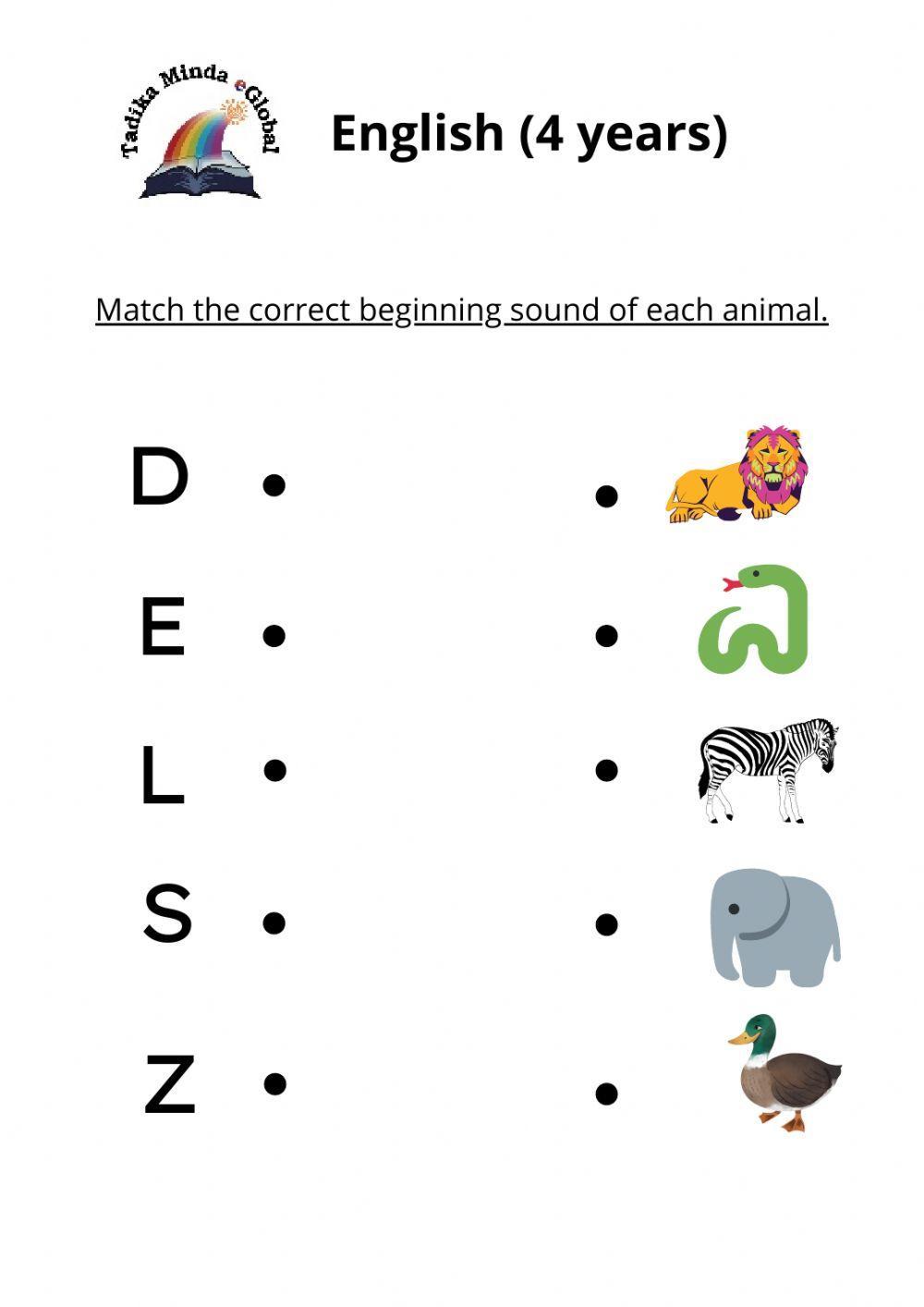 533483 | 4 Years: English Set 8 Page 1 | worksheetmego