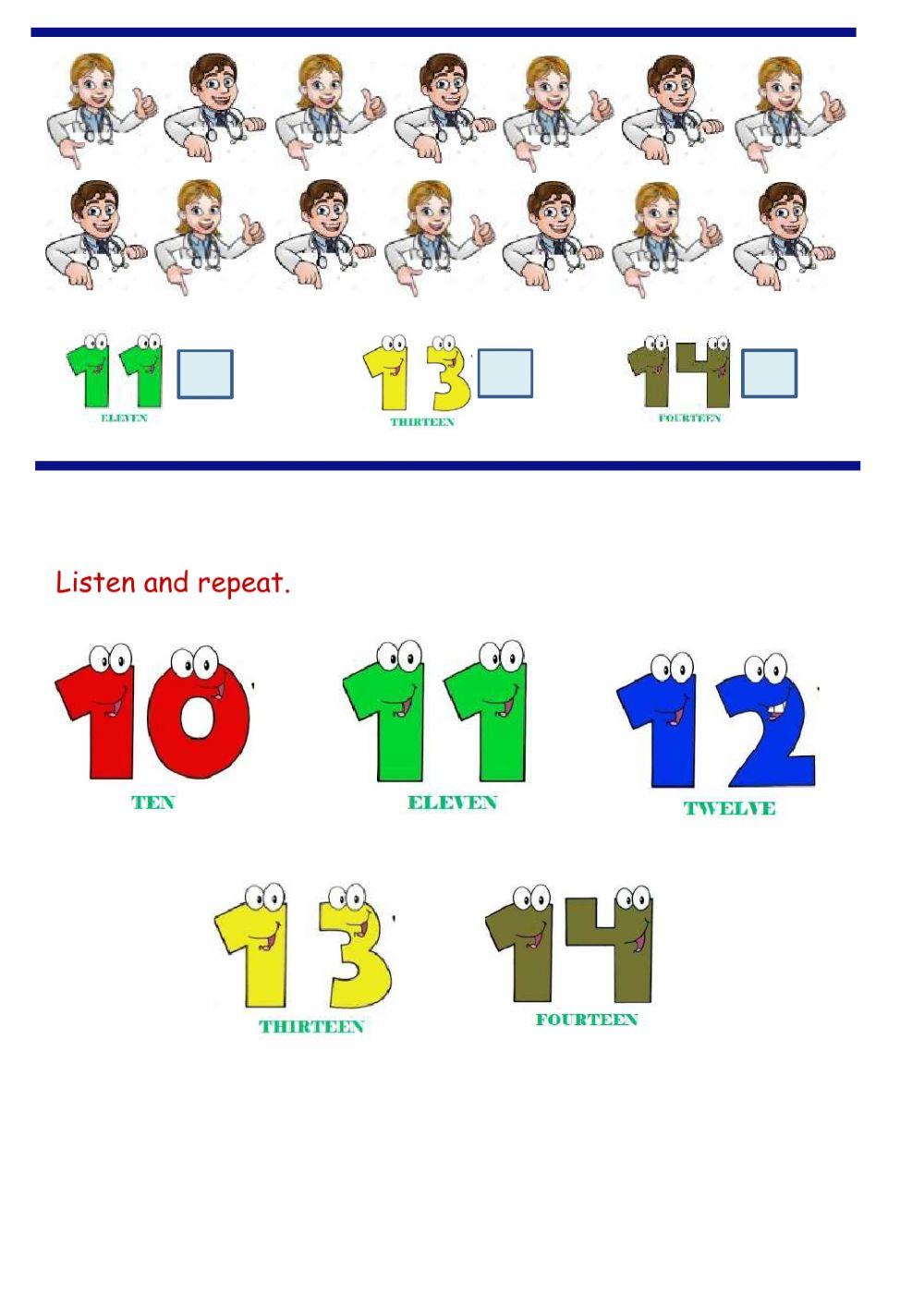 Numbers 10 14 Worksheet Live Worksheets numbers-10-14-worksheet-live-worksheets