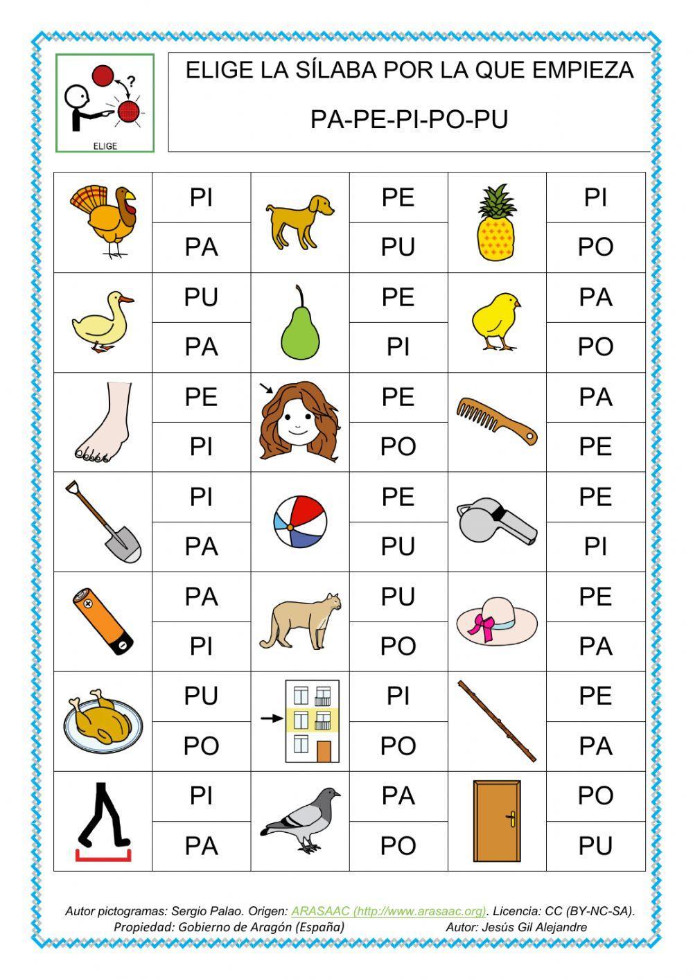 Escribe Estas 20 Palabras Con PA PE PI PO PU Worksheet Live, 48% OFF Escribe Estas 20 Palabras Con PA PE PI PO PU Worksheet Live, 48% OFF