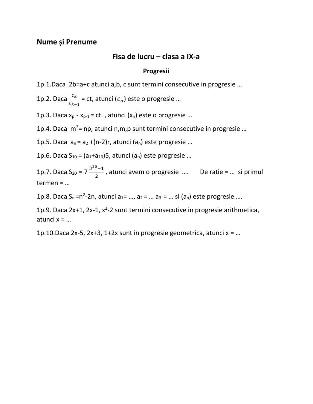 537588 | Progresii | TACLIT DANIELA NADIA