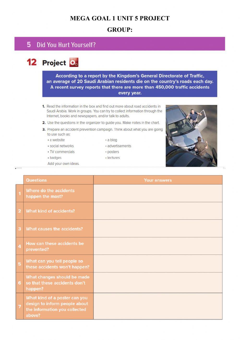 Mega Goal 1 Uni… | Free Interactive Worksheets | 538395