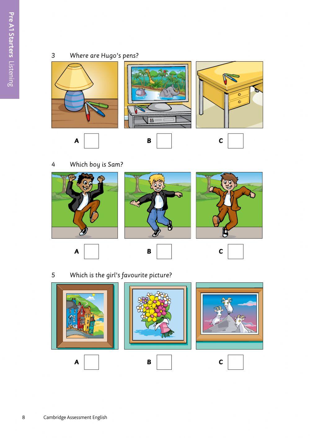 Yle exam | Free Interactive Worksheets | 6270625