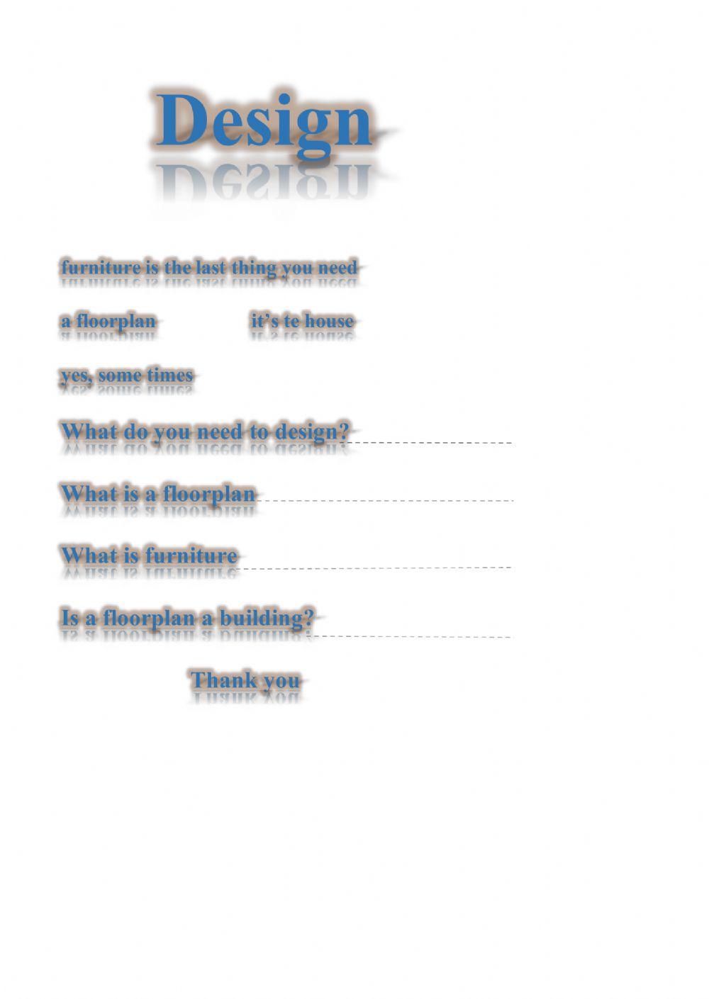 Design to drag worksheet | Live Worksheets
