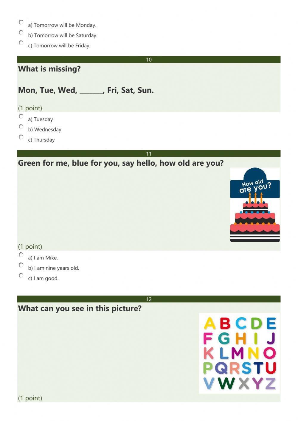 Let's repeat worksheet | Live Worksheets