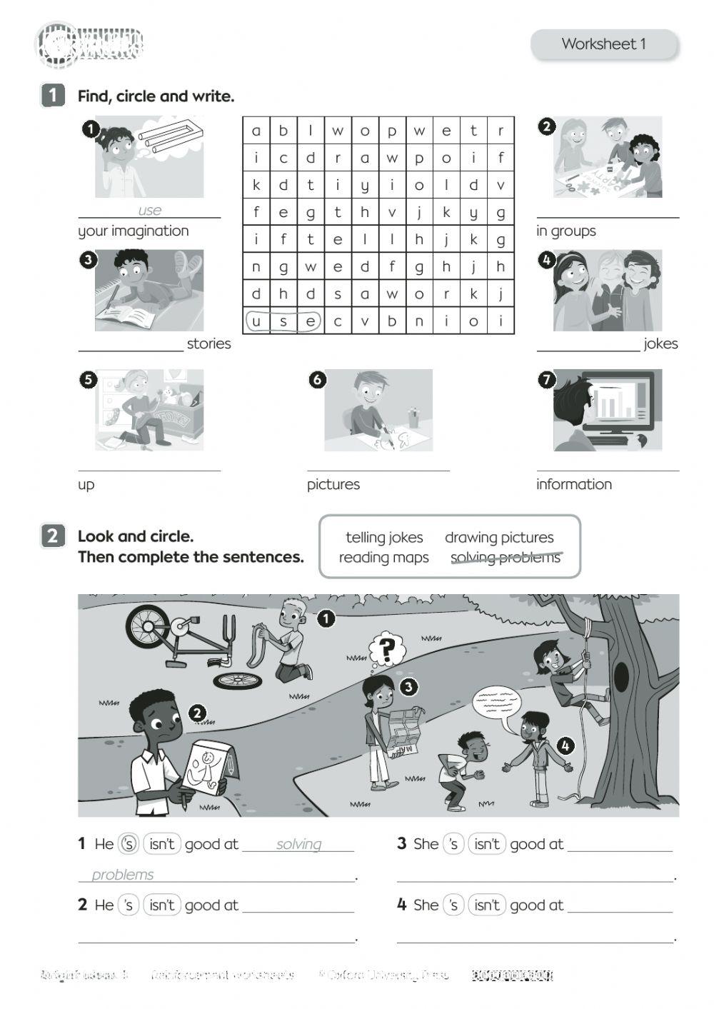 Kids 4 online worksheet for kids | Live Worksheets