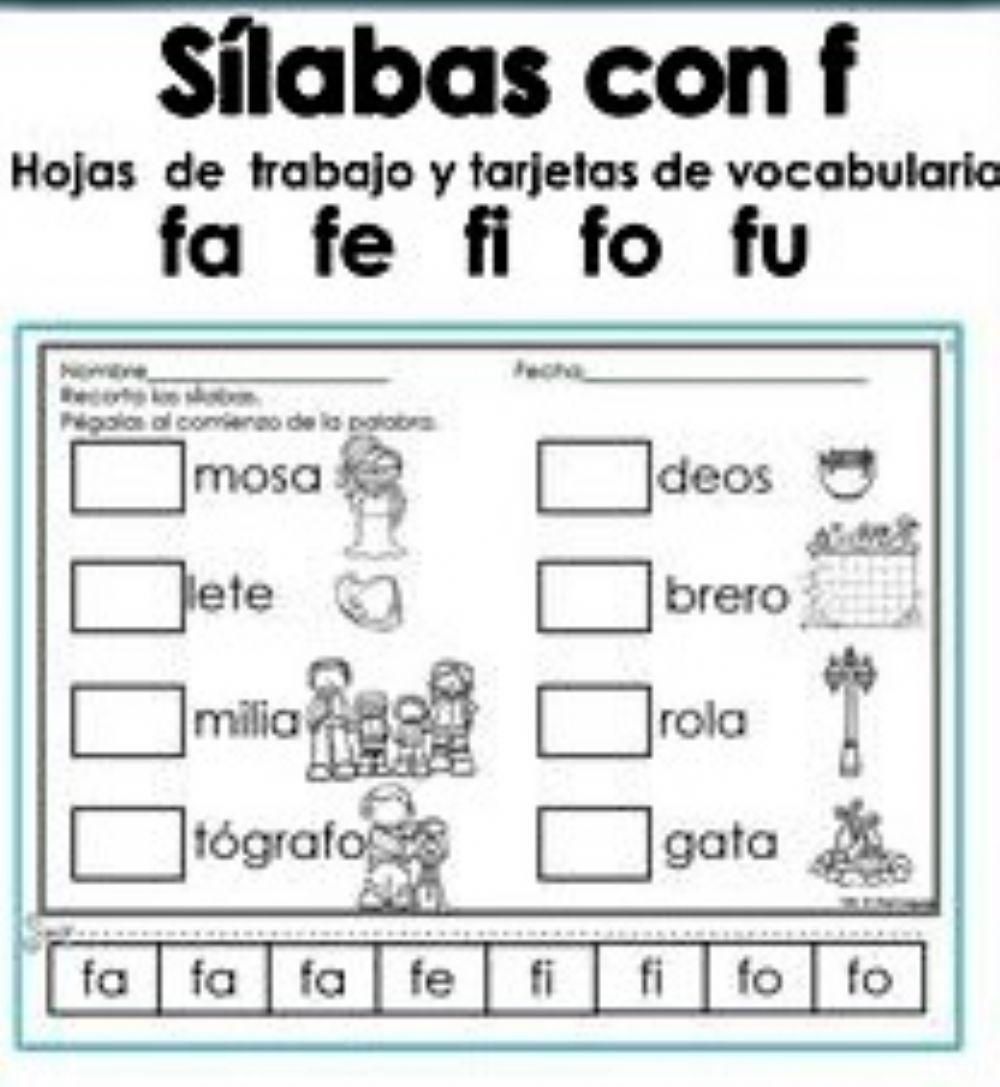 Silaba activity | Live Worksheets
