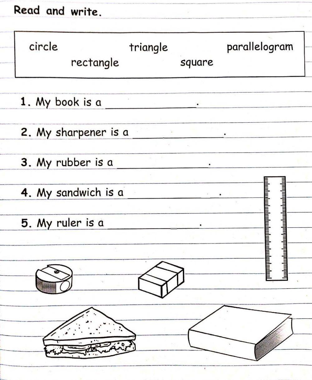 shapes cefr english year 1 4477605 | Shazlen87 | Live