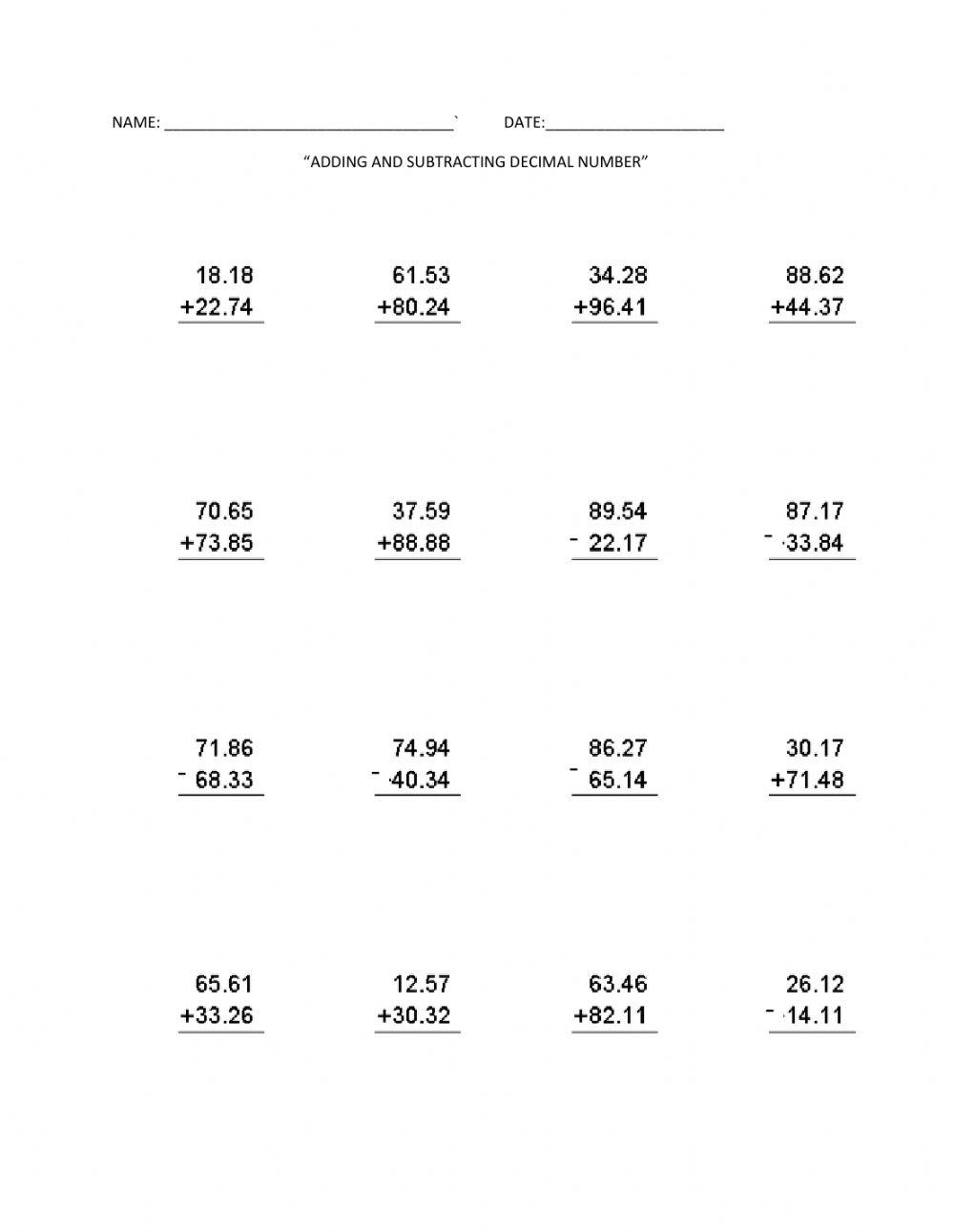 addition-and-subtraction-online-exercise-for-grade-5-live-worksheets