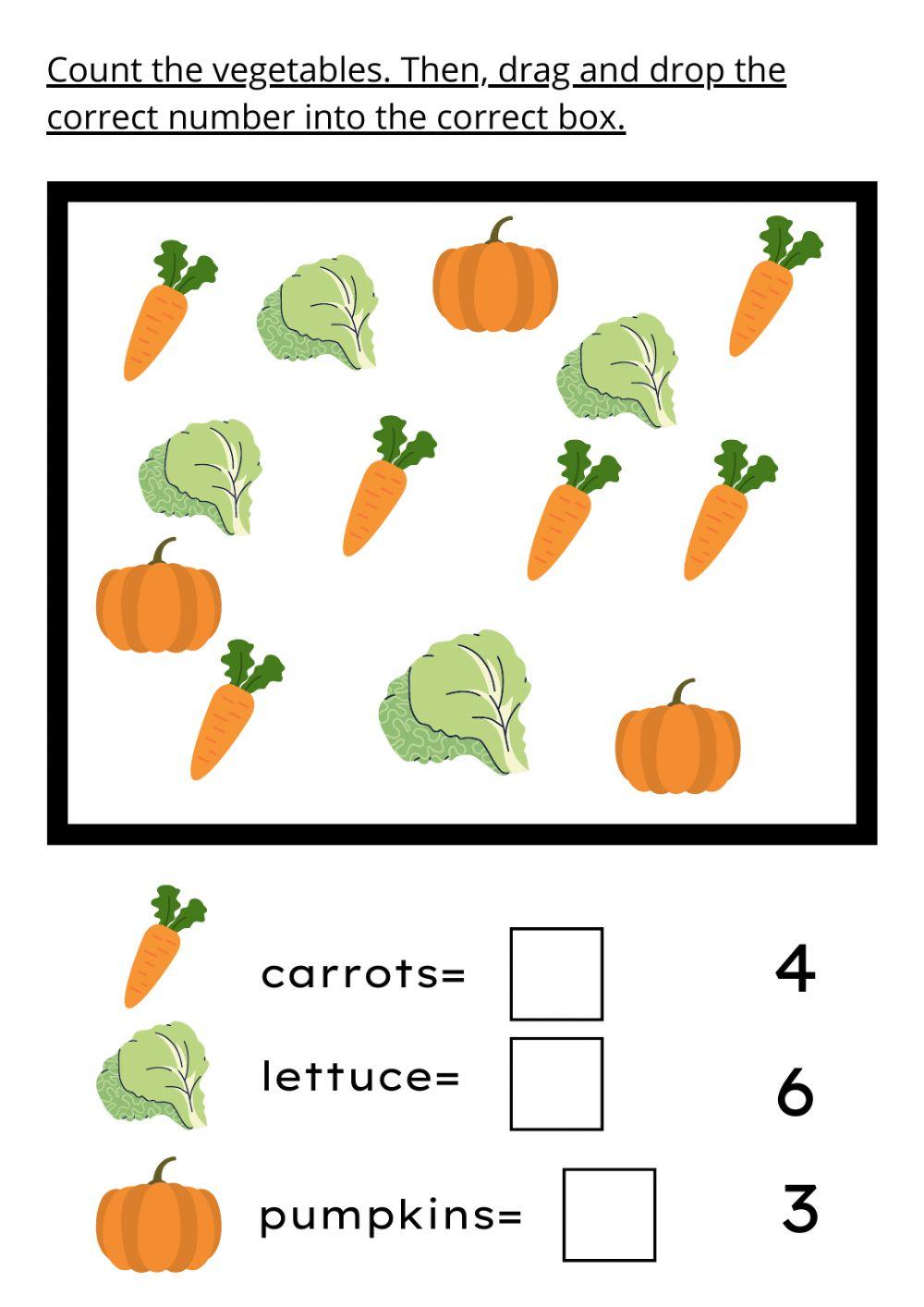 4 Years: Math Set 11 Page 2 worksheet | Live Worksheets