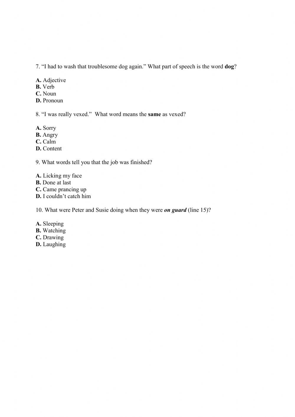 Reading Comprehension Online Exercise For 7 Live Worksheets reading-comprehension-online-exercise-for-7-live-worksheets