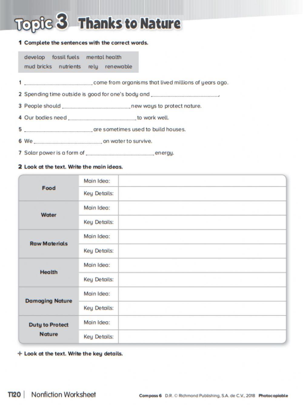 READING WORKSHE… | Free Interactive Worksheets | 4479805