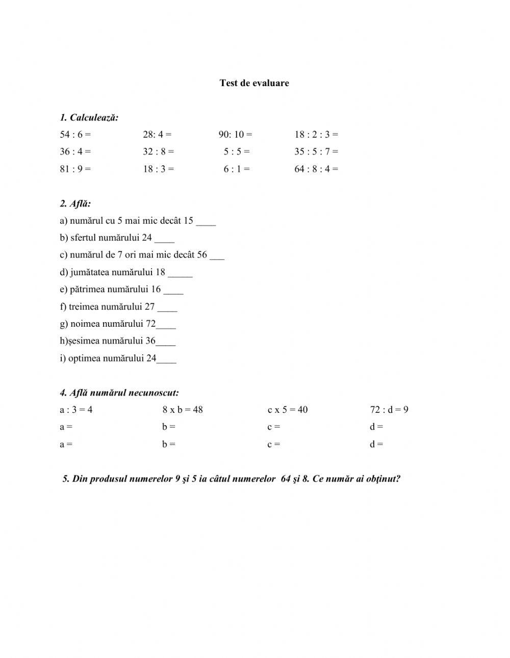 Inmultirea numerelor naturale 544328 | Ciocirlan Iulia