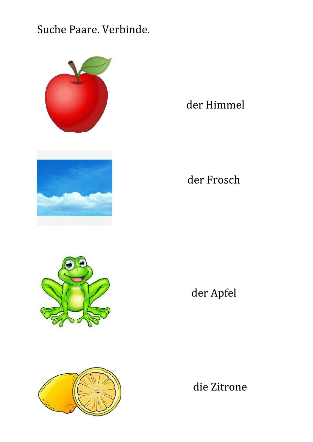 Farben interactive worksheet for 4 | Live Worksheets