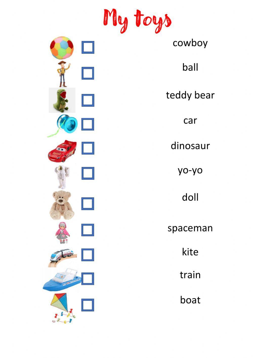 My toys 545487 | zielinskak | LiveWorksheets