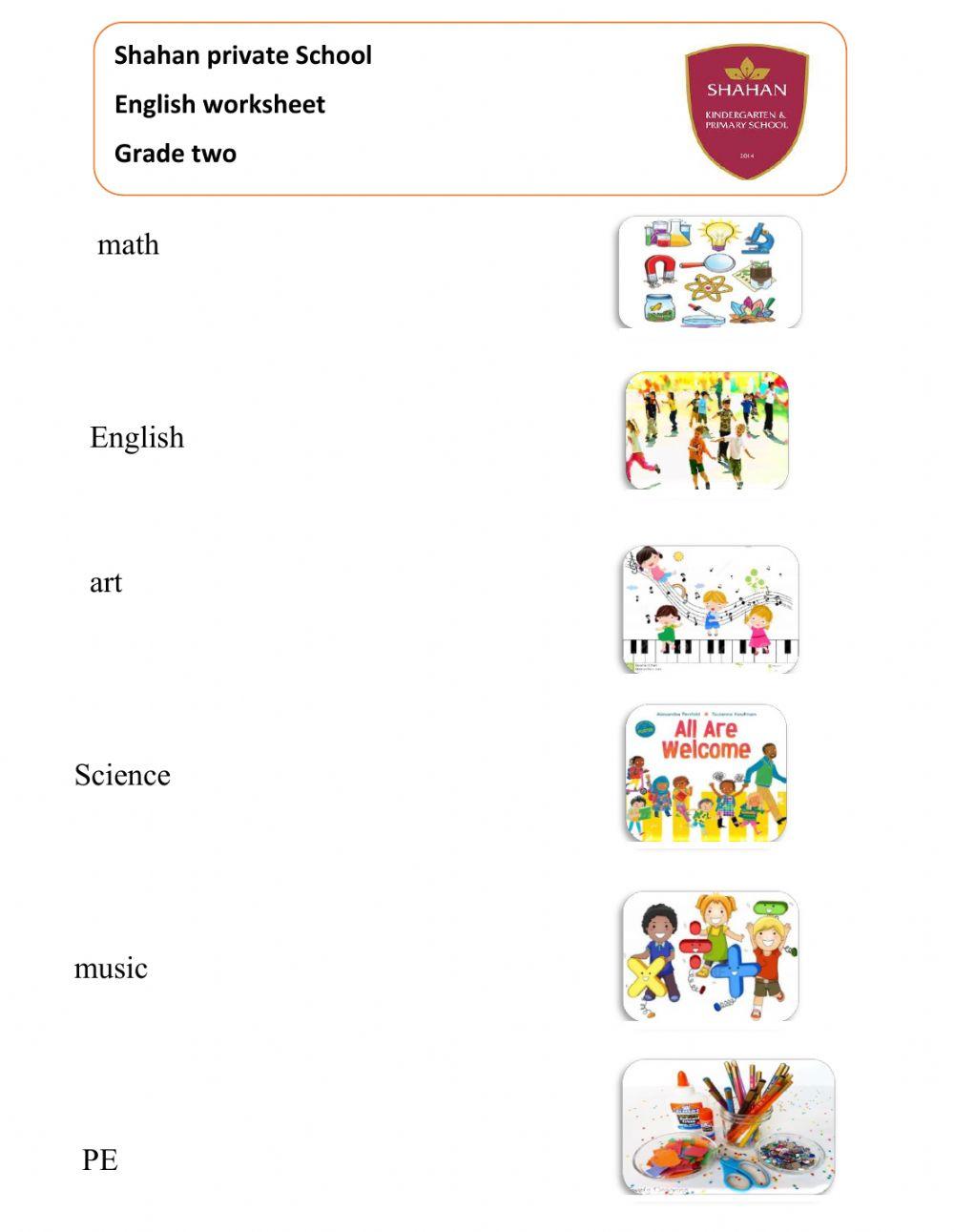 Pdf online exercise: Subjects | Live Worksheets