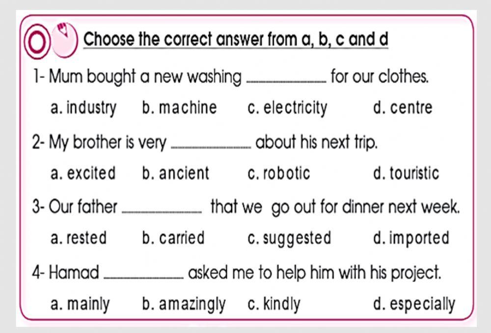Wb online worksheet | Live Worksheets