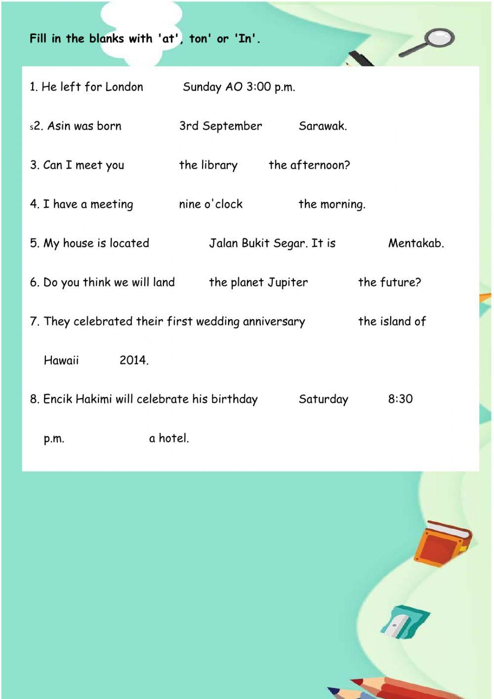 Year 6: Grammar… | Free Interactive Worksheets | 548791