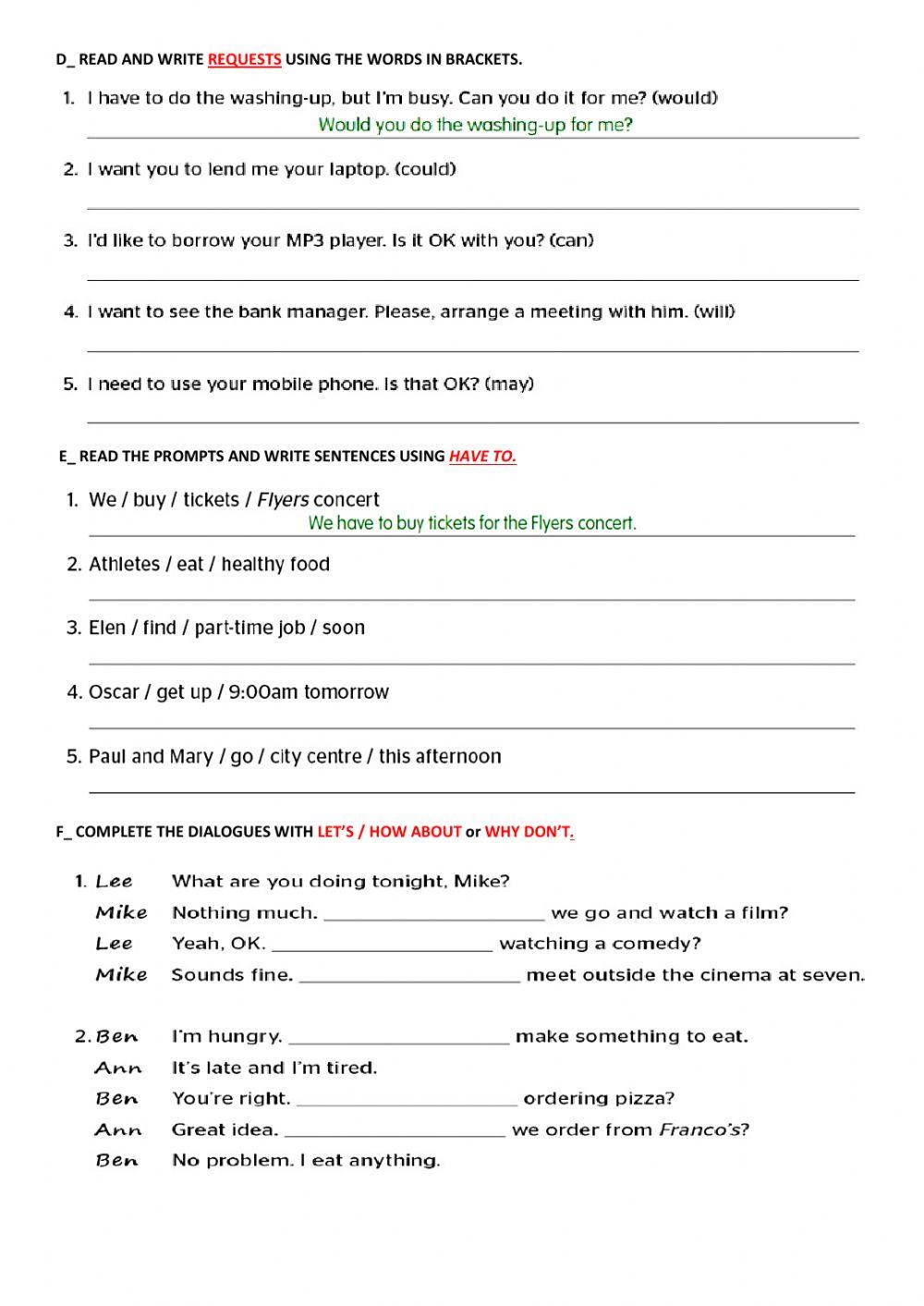 Elementary 5 exam worksheet | Live Worksheets