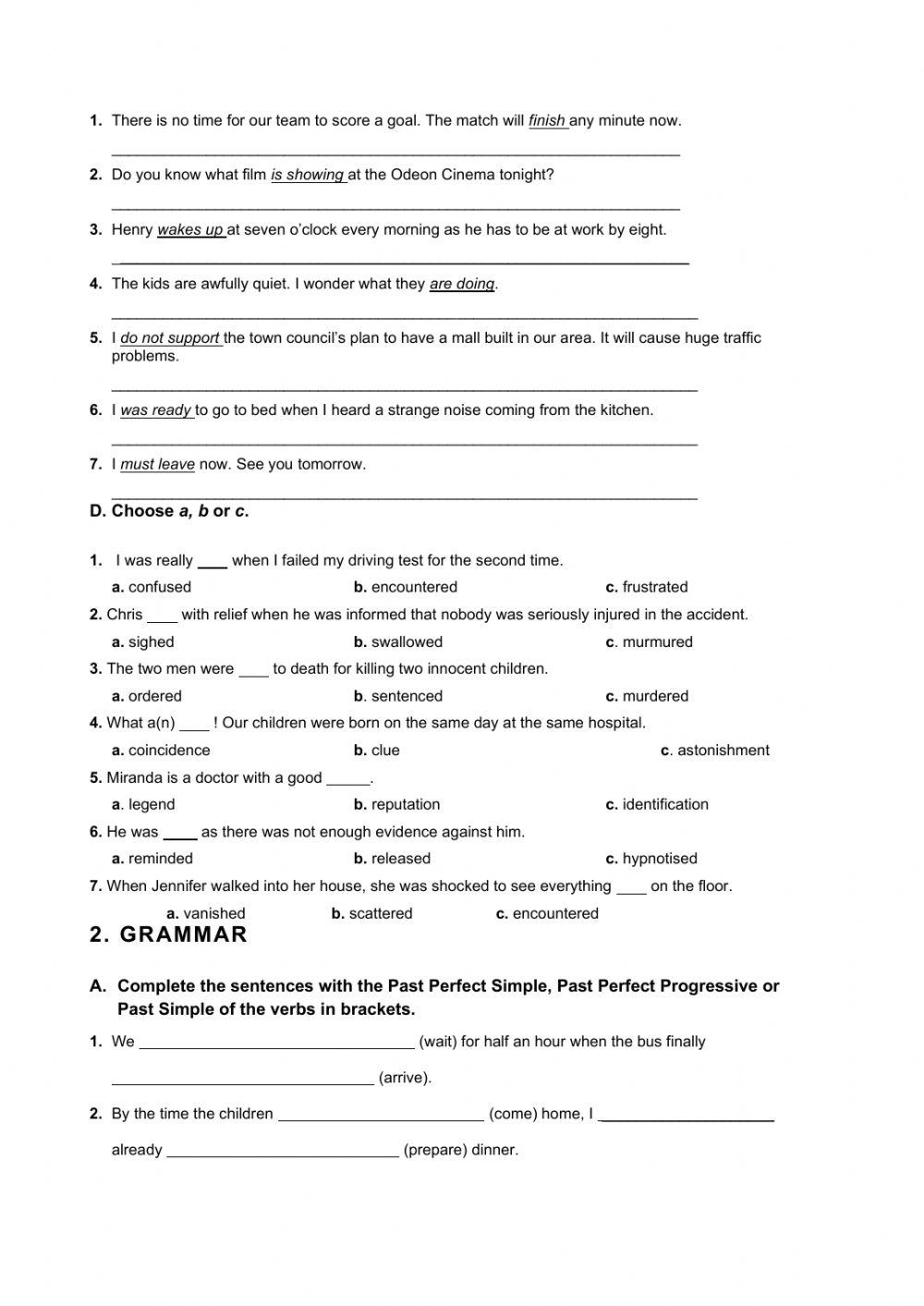 New destinatins b1 activity | Live Worksheets