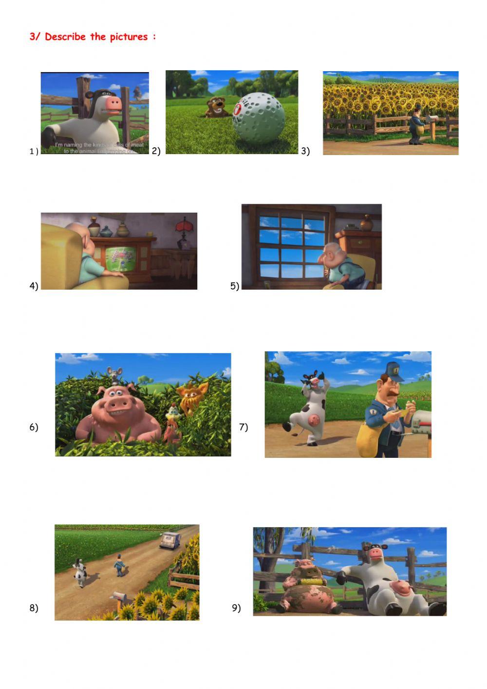 Barnyard part 2 worksheet | Live Worksheets