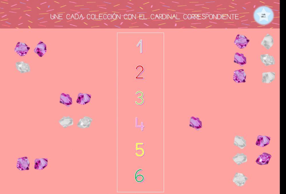 468833 | Asocia cada colección a su cardinal