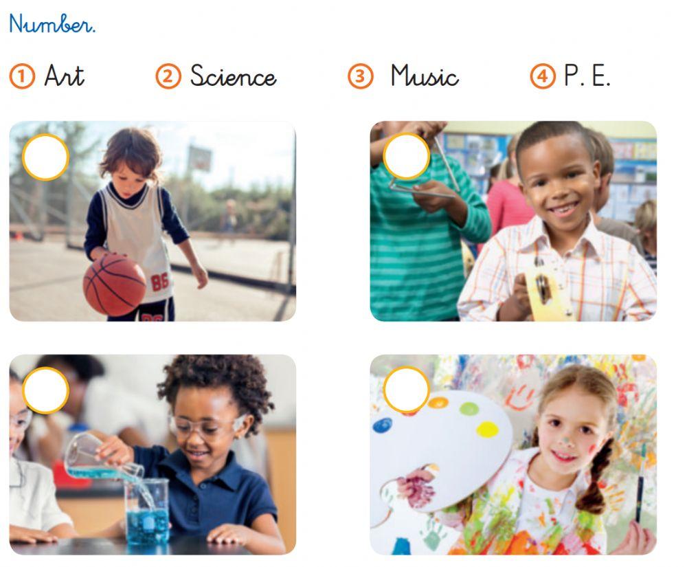 School subjects online exercise for primero de primaria, grade 1 | Live ...