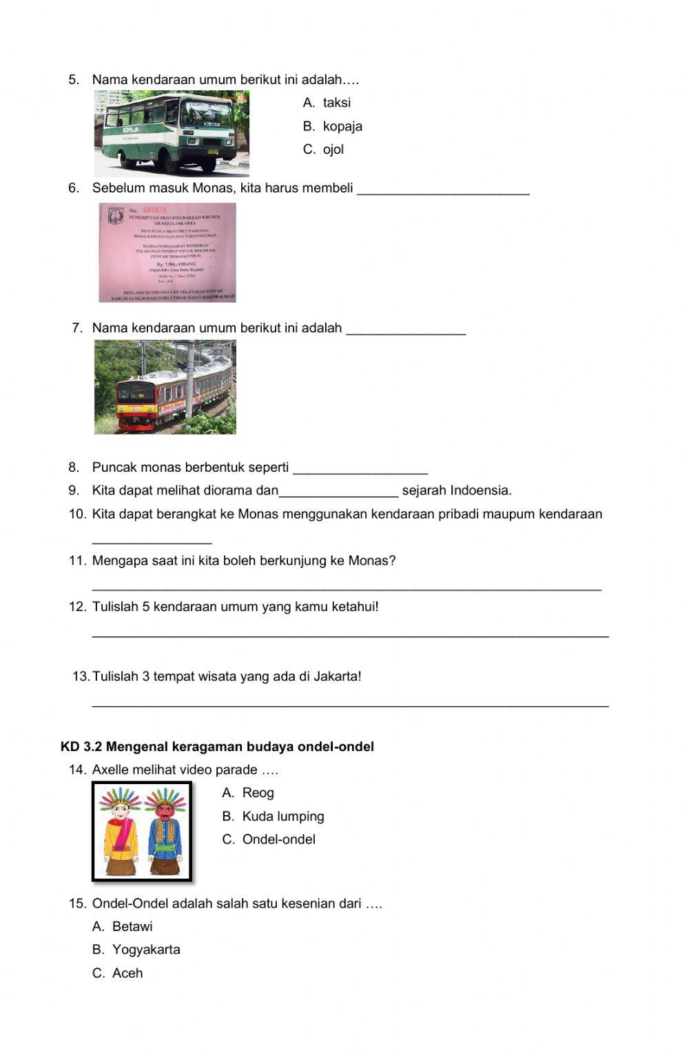 Pas plbj 2b worksheet | Live Worksheets