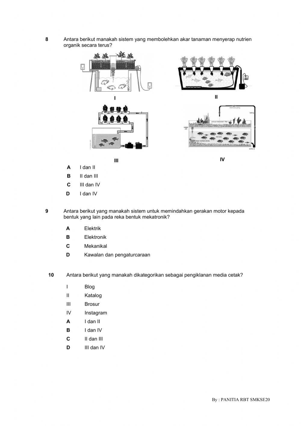 LATIH TUBI 2020 online exercise for | Live Worksheets