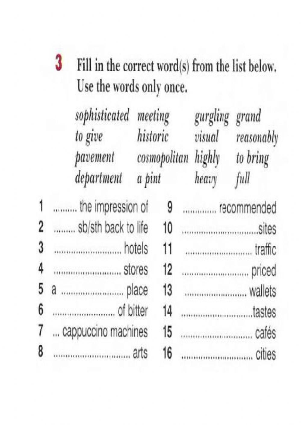 Please enter the subject worksheet | Live Worksheets