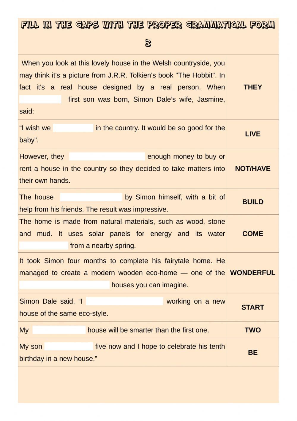 Proper Grammar … | Free Interactive Worksheets | 551859