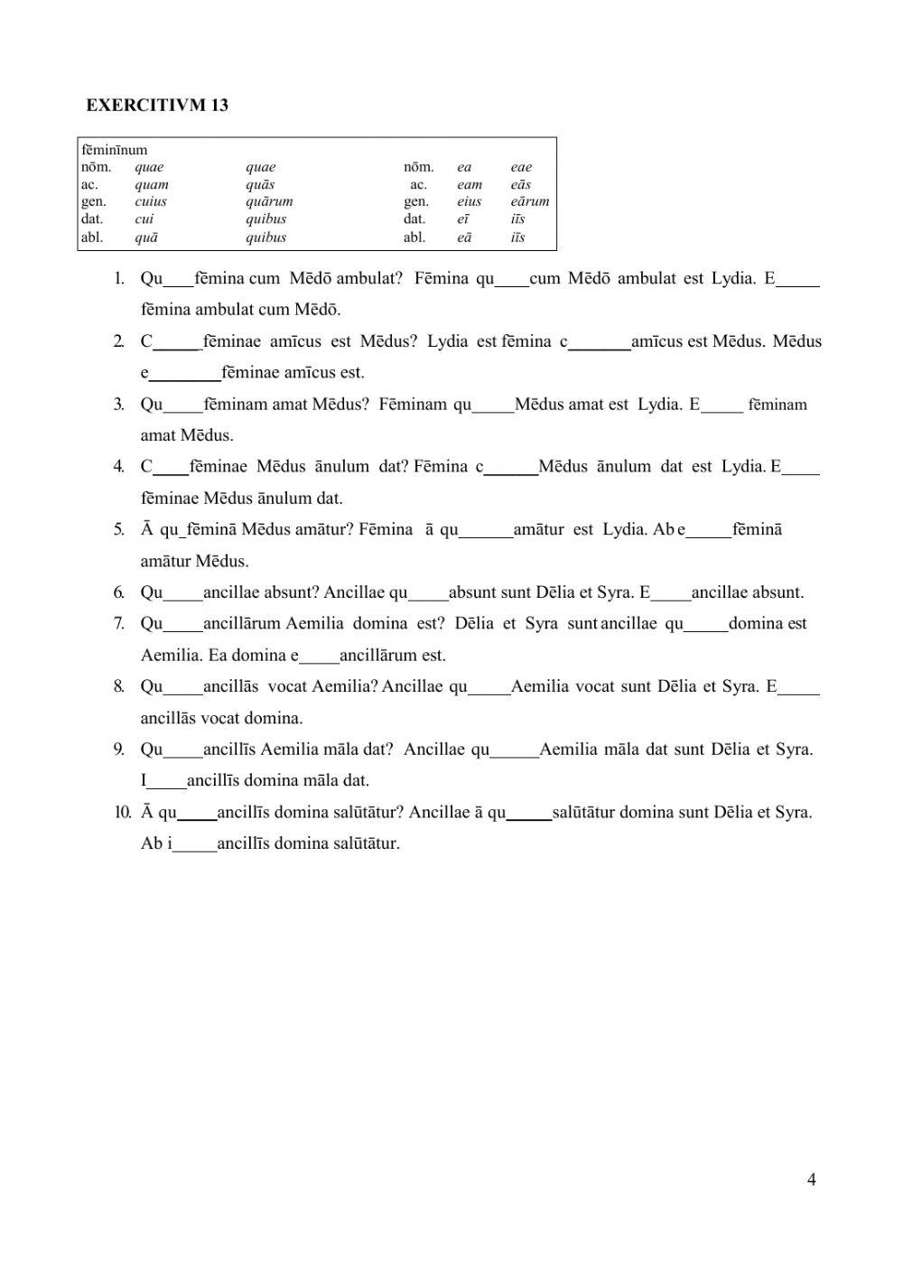 Capitulum octav… | Free Interactive Worksheets | 552182