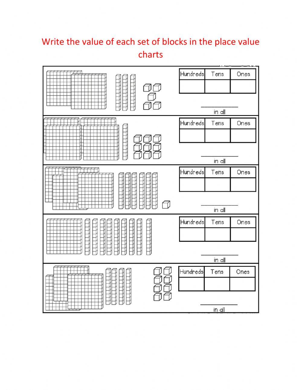 Worksheet 2 (Reviewing Place value) 4492418