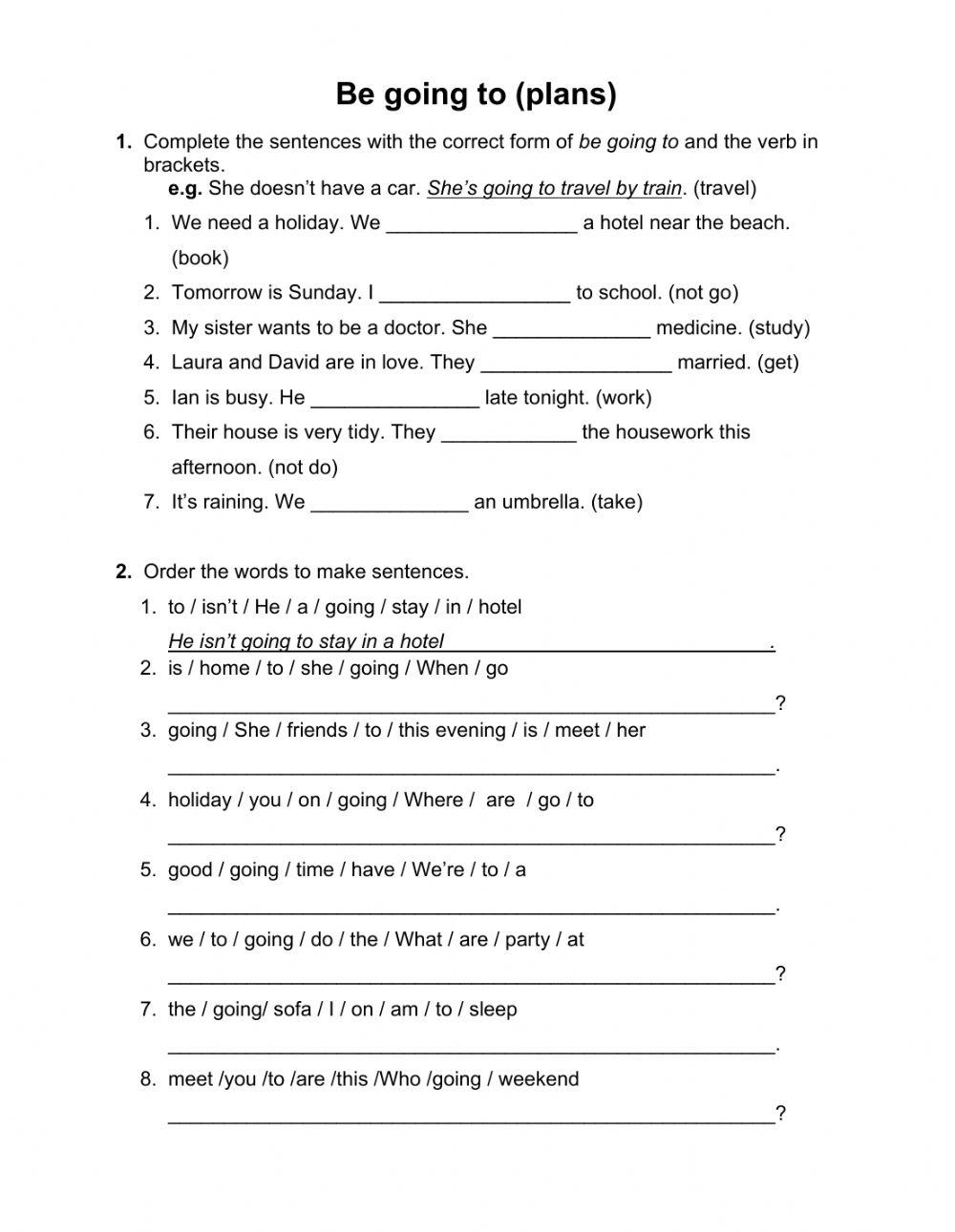 470779 | Be going to | KimchengCHEA | LiveWorksheets