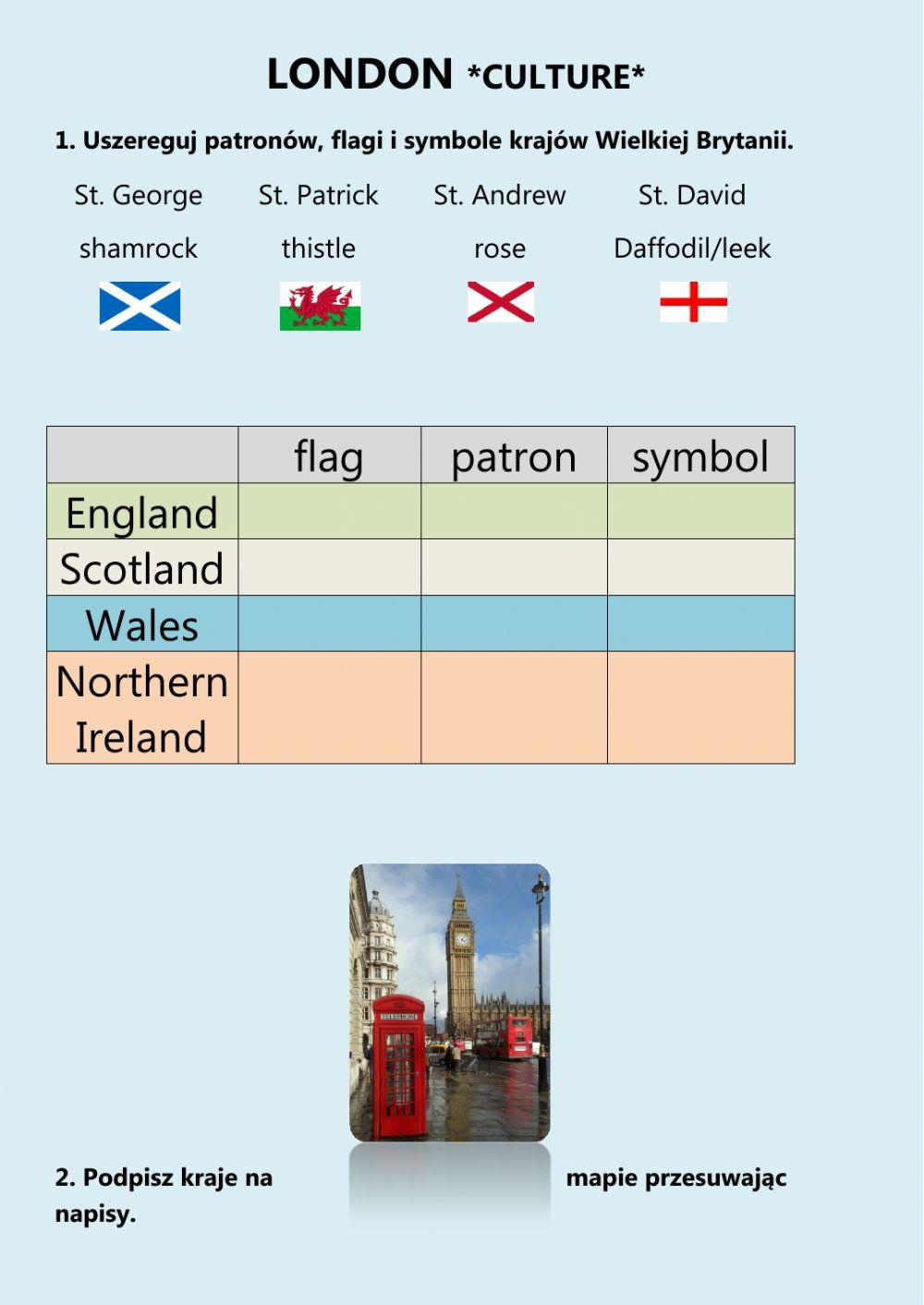 London- CULTURE | Free Interactive Worksheets | 474306