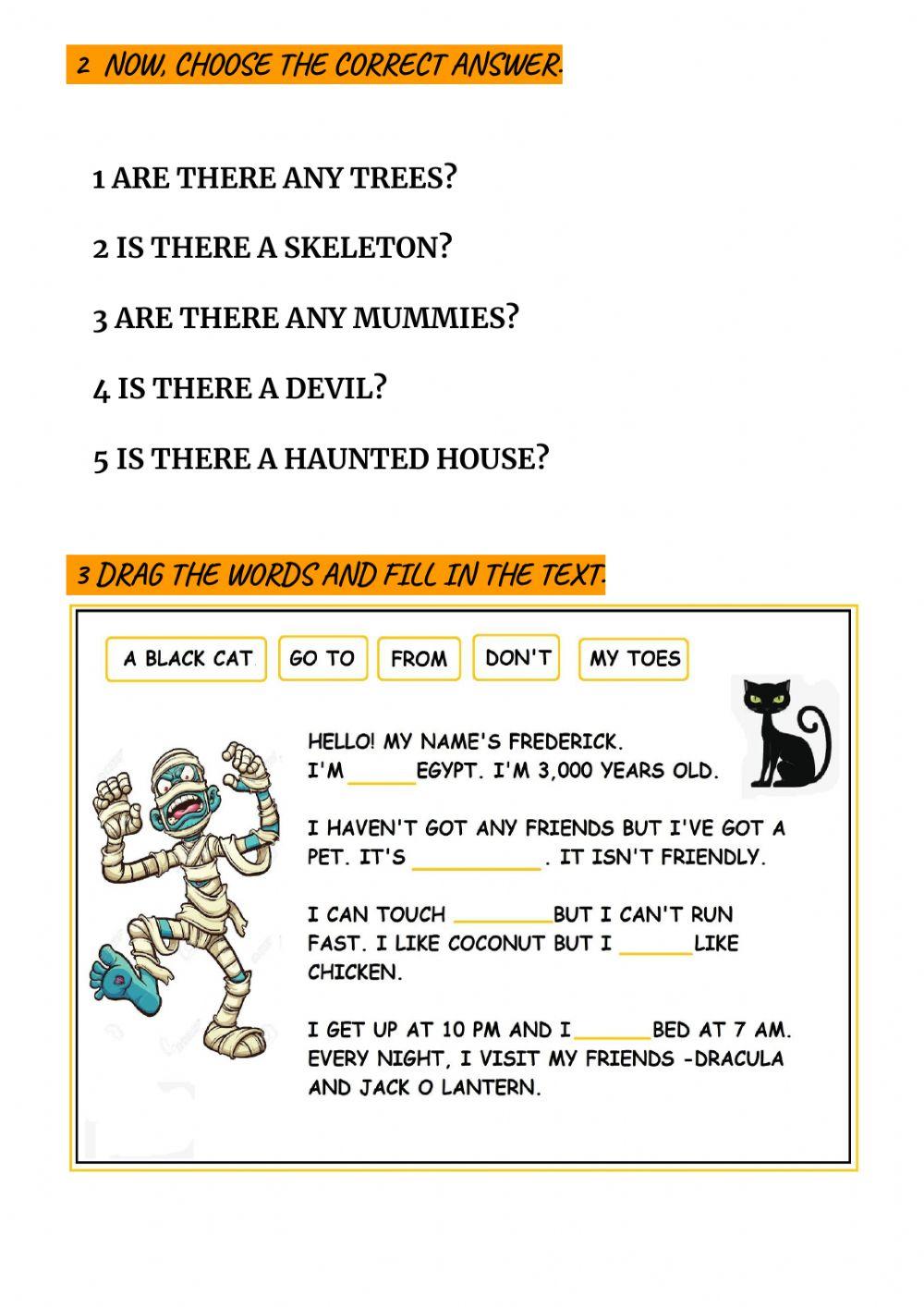 Children 2 Lesson 32 Revision worksheet | Live Worksheets