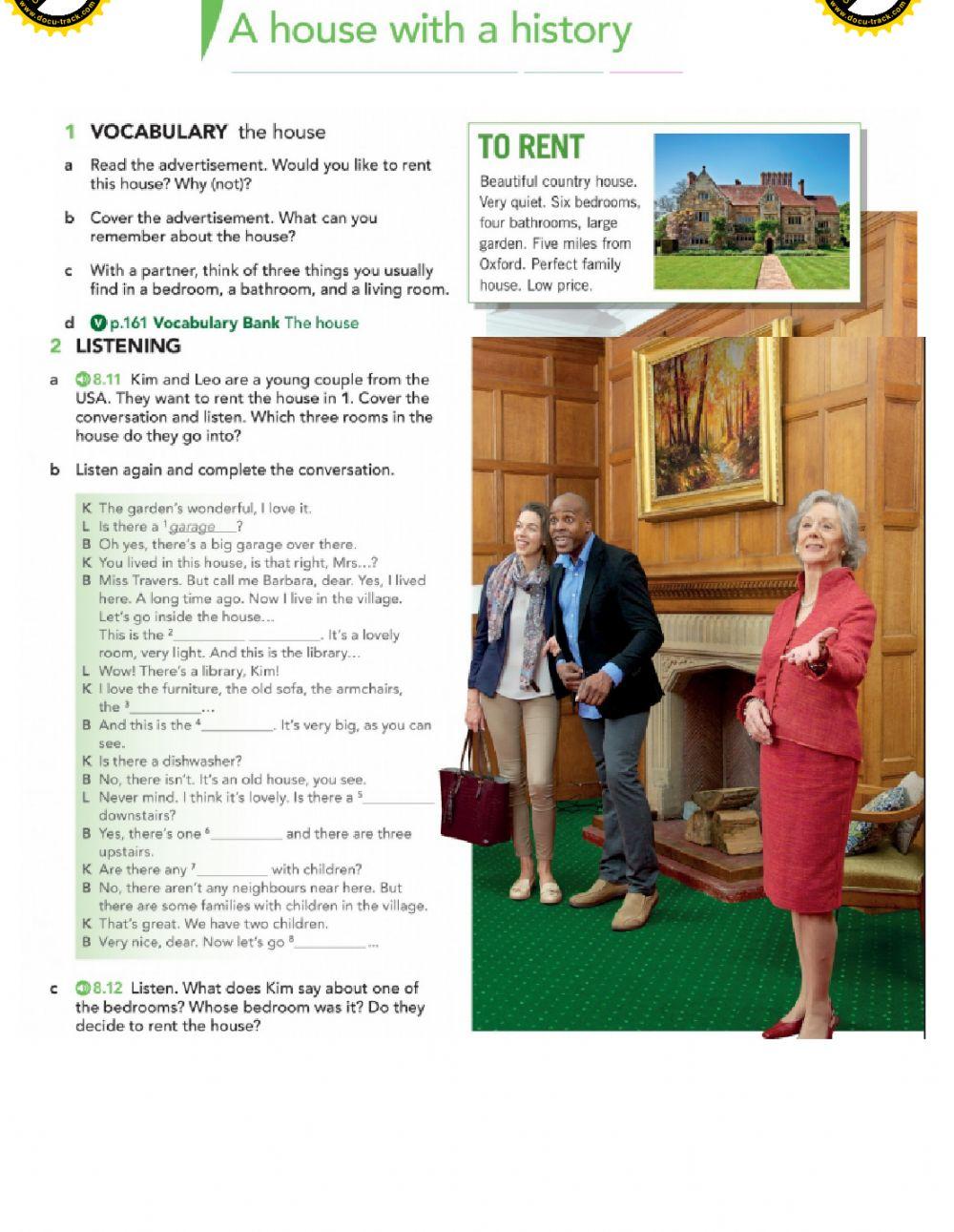 rooms in house | Free Interactive Worksheets | 6205022