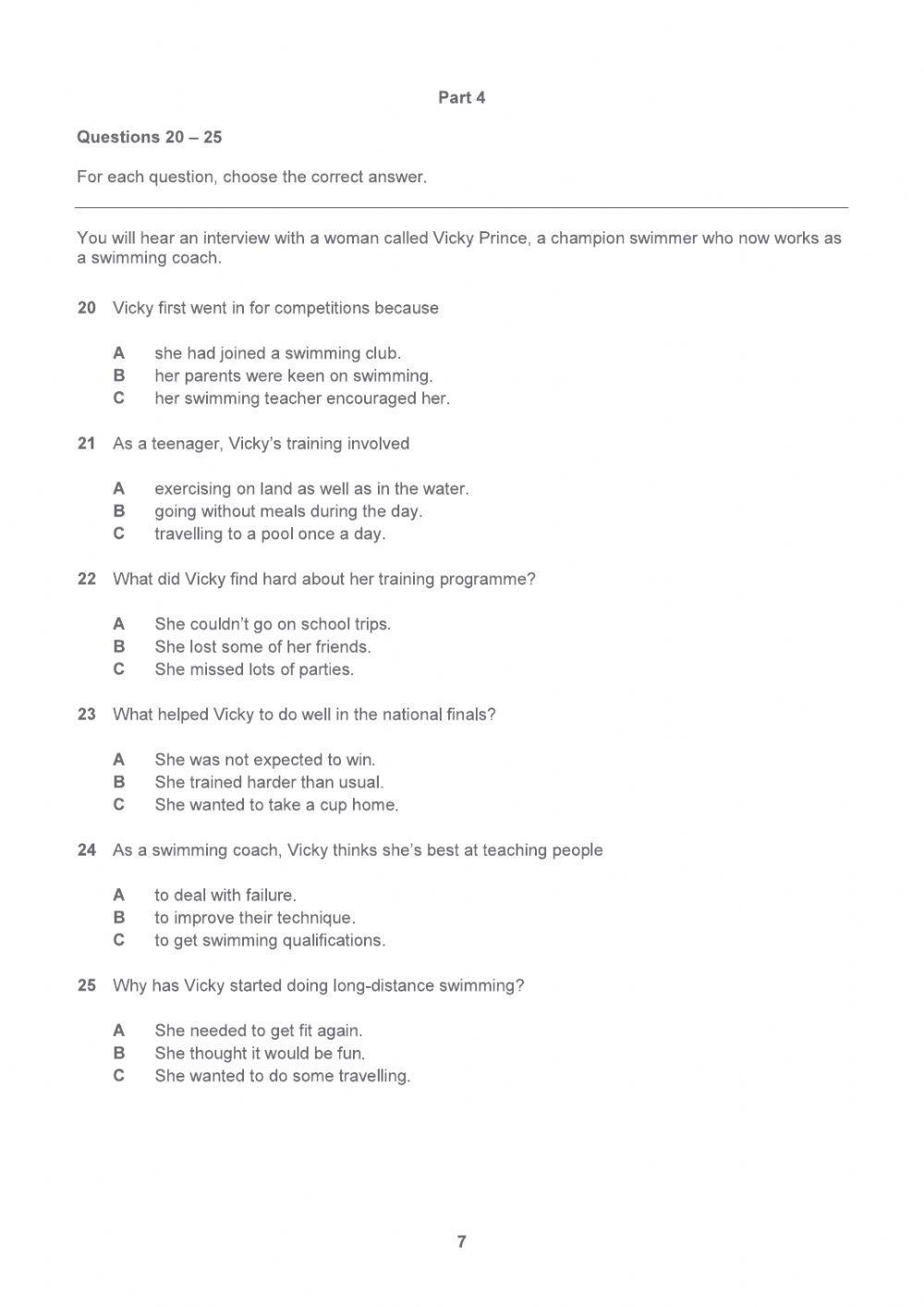 PET Cambridge S… | Free Interactive Worksheets | 474791