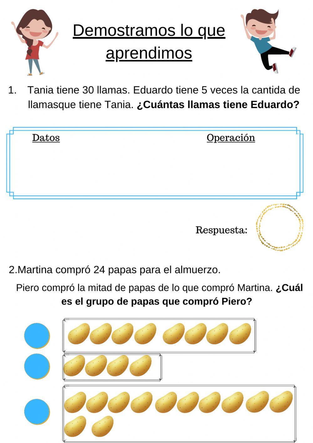 Demostramos lo aprendido 3ro 474778 | trujillof | Live