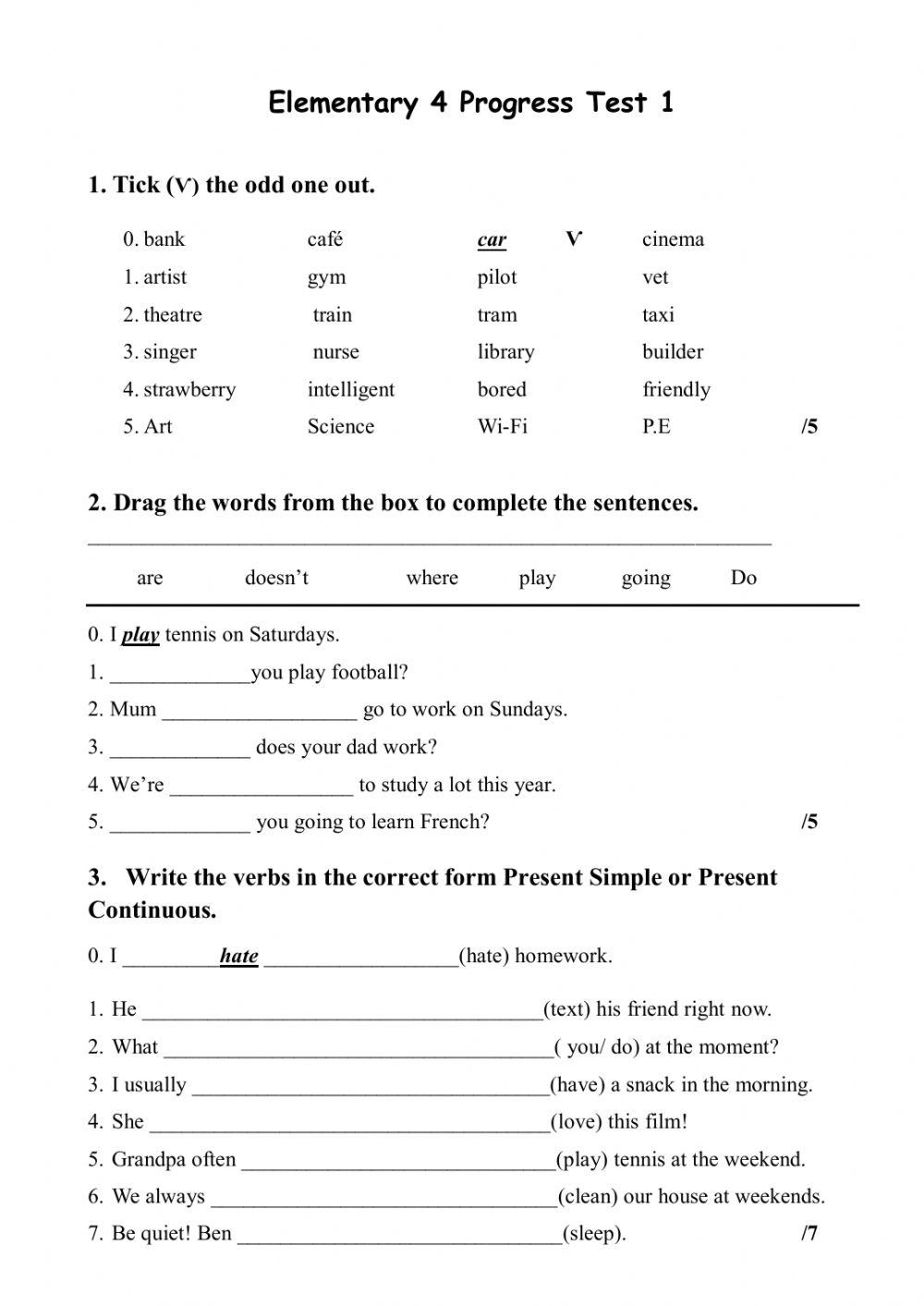 4381041 | e4 PT1 grammar and vocabulary | e4online_lse