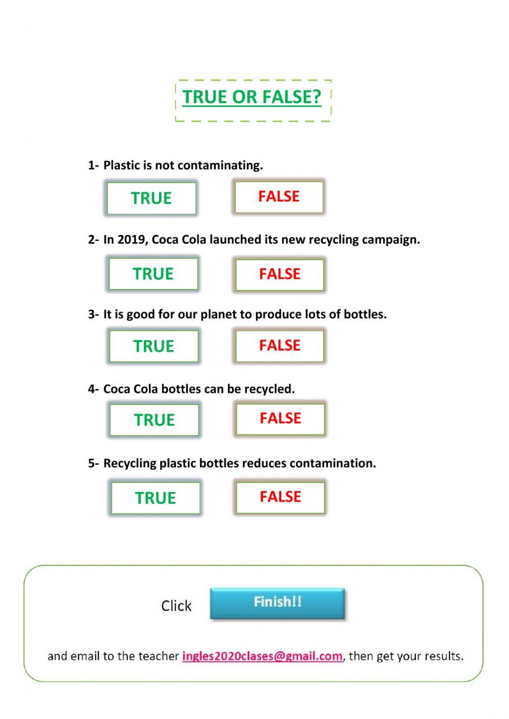 Coca cola history exercise for high school | Live Worksheets