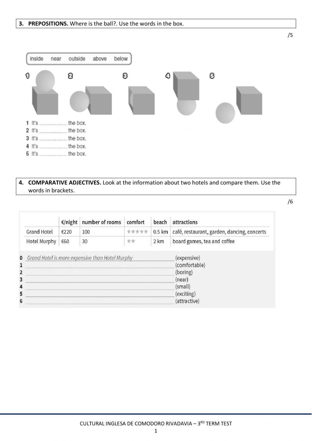 Teens 1 - 3rd T… | Free Interactive Worksheets | 6206850