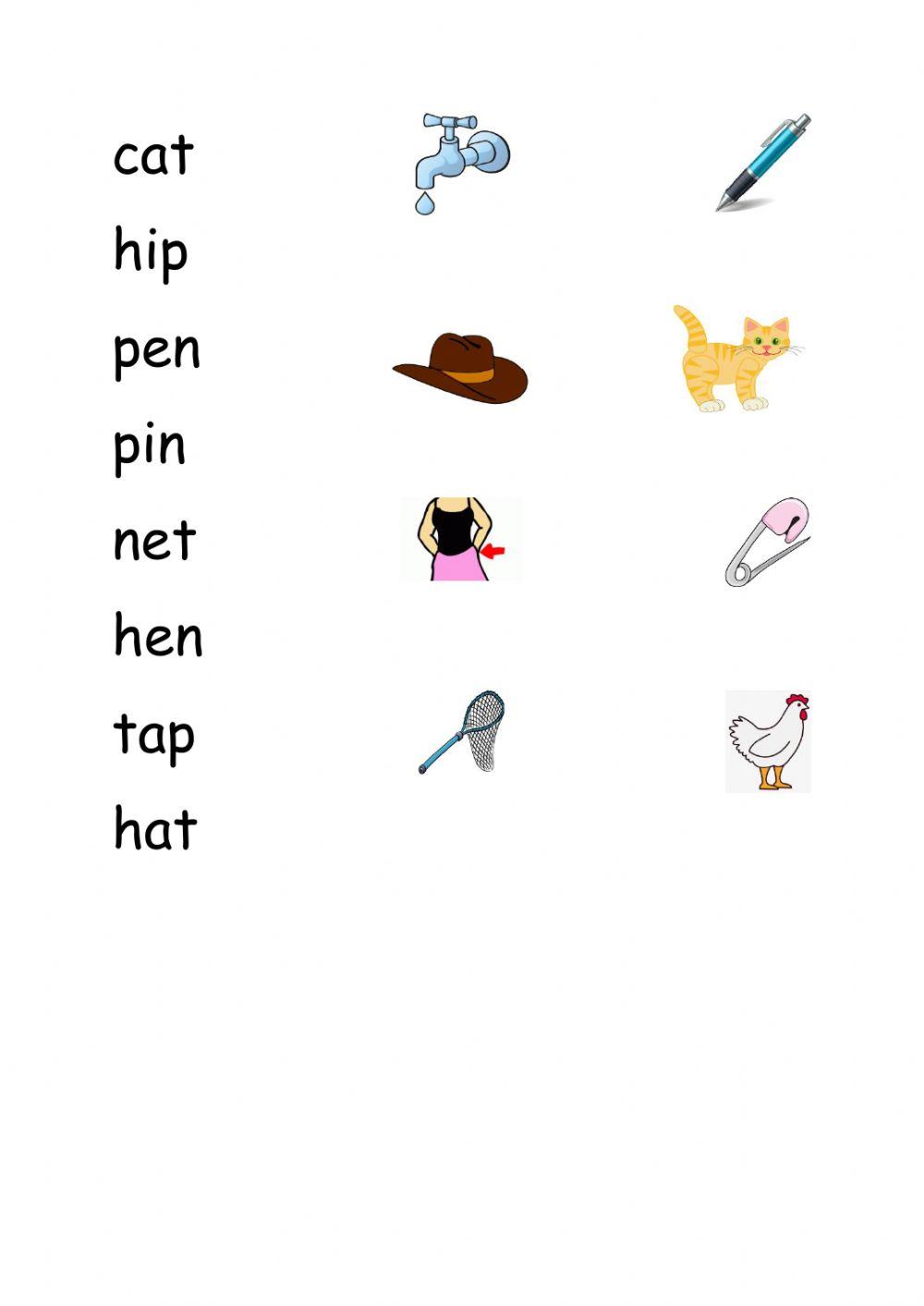 drag the words to the right picture worksheet | Live Worksheets