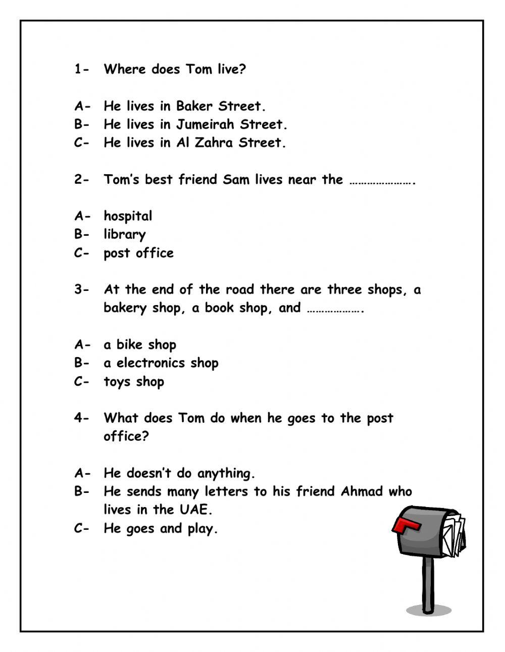 Revision - Grade 03 - Ms. Zahra online exercise for | Live Worksheets