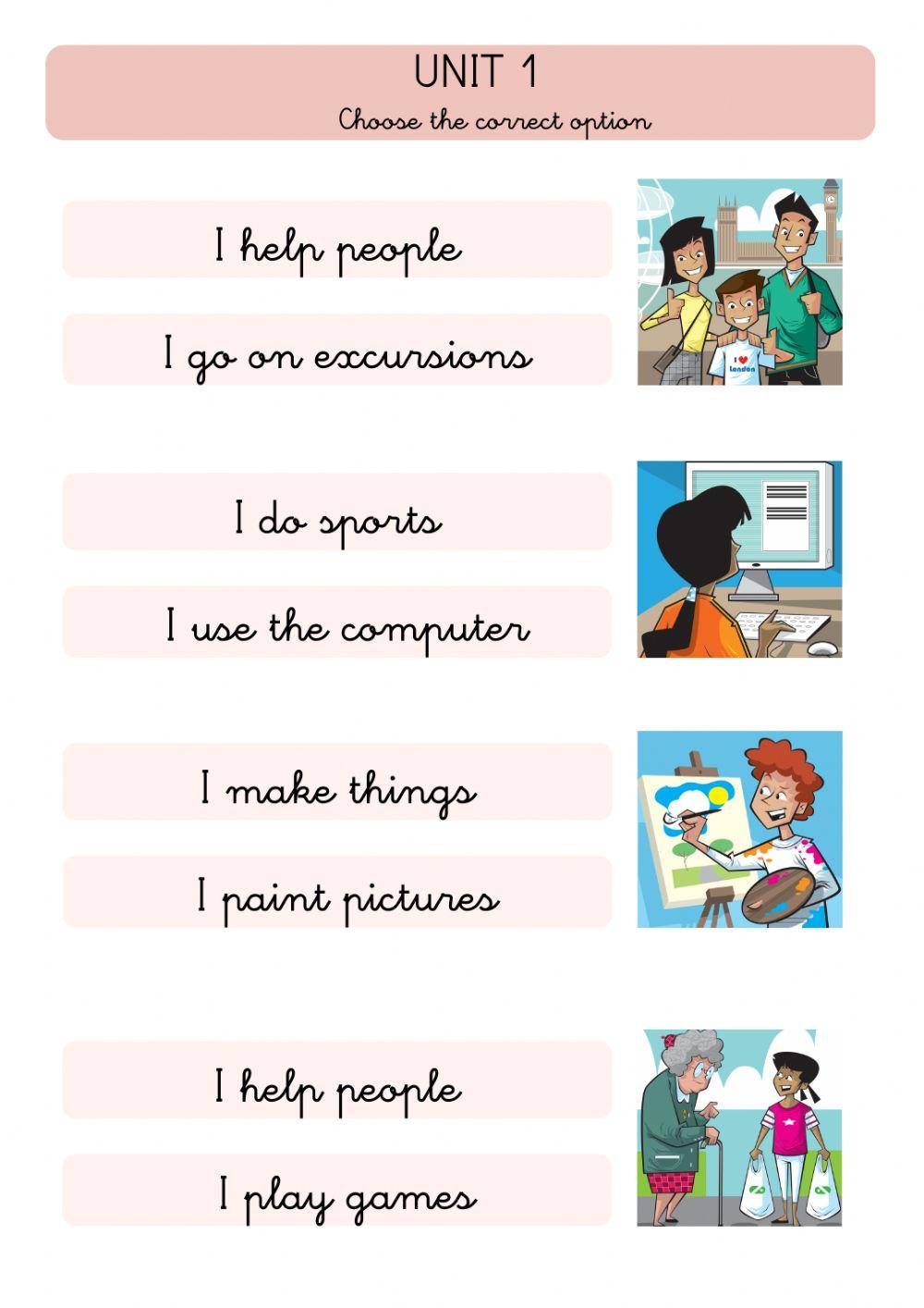 3rd unit 1- Read and choose the best option 6208826